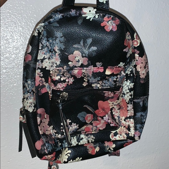 Bags | Mini Floral Backpack | Poshmark